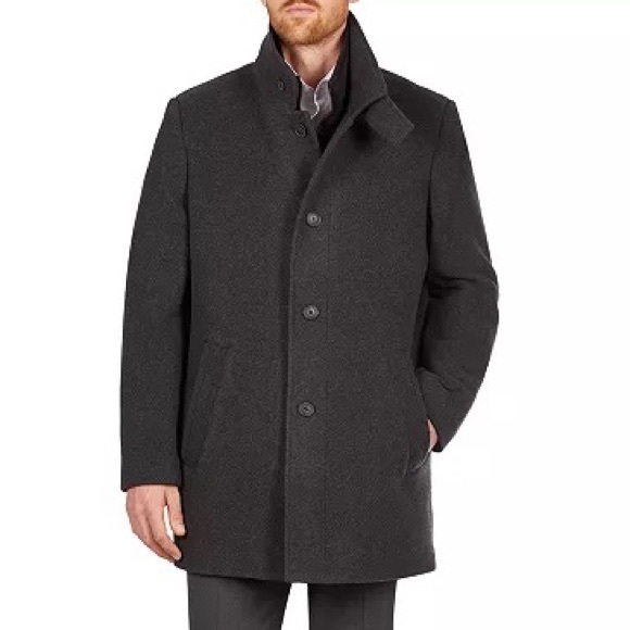 Calvin Klein | Jackets & Coats | Mens Calvin Klein Coleman Woolblend ...